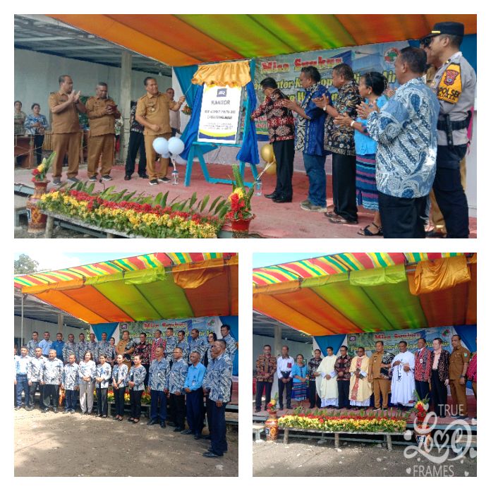 Wakil Bupati Malaka Resmikan Kantor KSP Kopdit Pintu Air Cabang Weliman ...